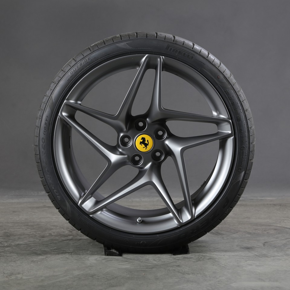 20 Inch Summer Wheels Original Ferrari F8 Tributo 861242 Summer Tires ...
