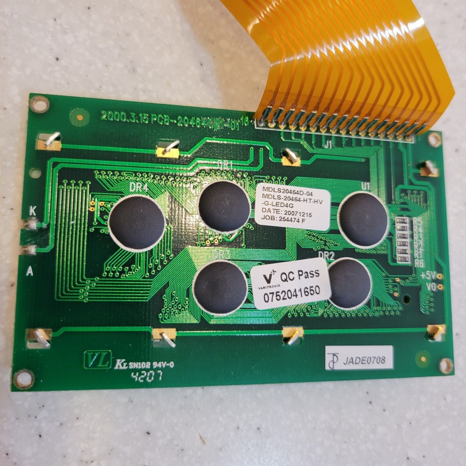 Kohler Automatic Transfer Switch- LCD display for MPAC 1500 series ...