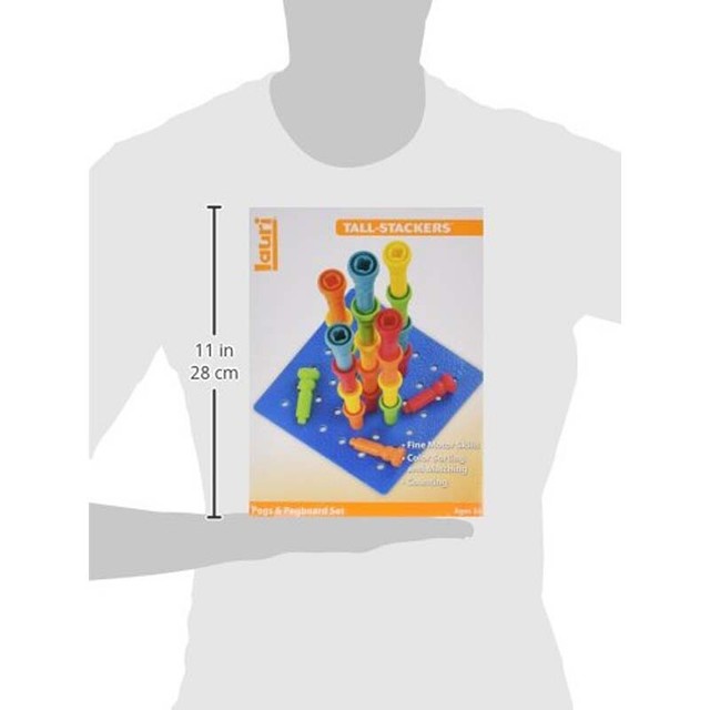 Lauri Tall Stacker Pegs Building Set 2450 for sale online | eBay