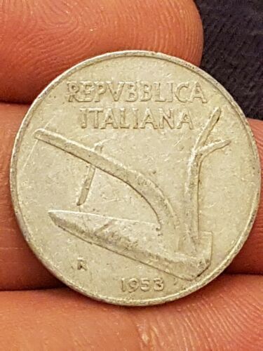 COIN / ITALY / 10 LIRE 1953 Italiana VF+ Kayihan coins -7 | eBay