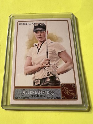 2011 Topps Allen and Ginter #45 Annika Sorenstam Card Golfer | eBay