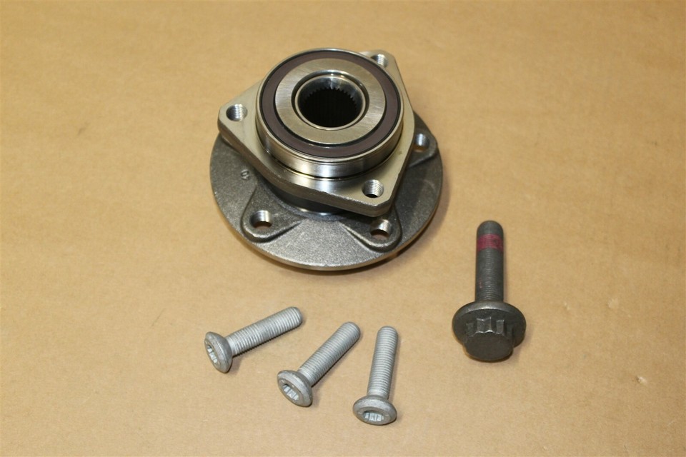 VW Audi Caddy A3 Front Single Wheel Bearing Kit 5K0498621A New Genuine ...