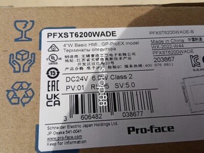 PFXST6200WADE Neu Versiegelt Pro-Face Touchscreen PFXST6200WADE | eBay