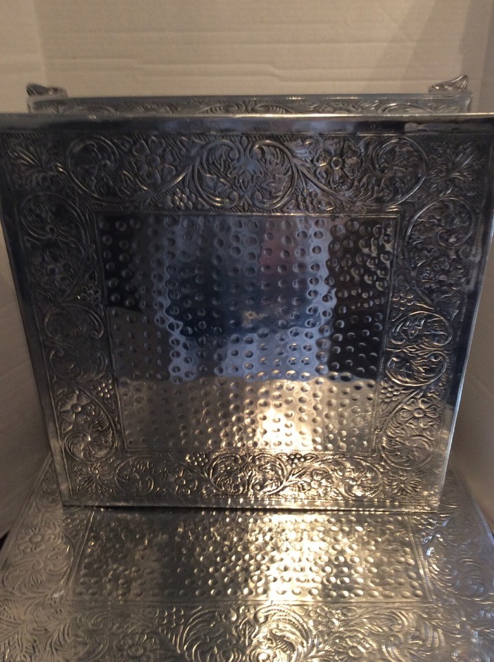 Decorative Metal Nesting Steps Plant Stand Flower Design Metal ...