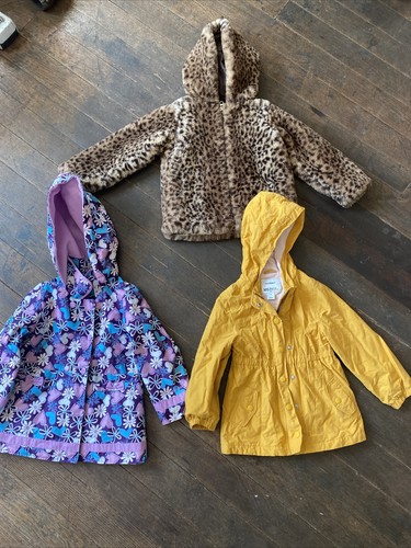 Old Navy Yellow Rain, London Fog Jacket Girls Size 4T, Me Jane Mini ...