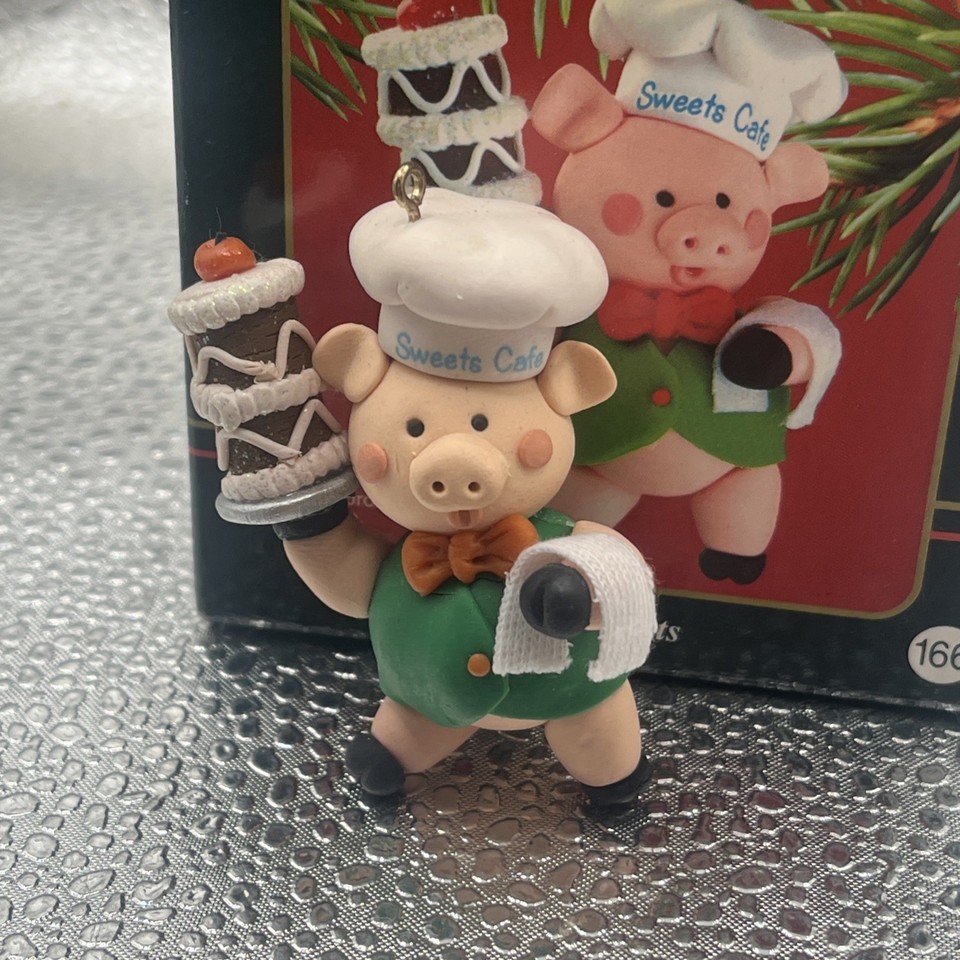 Carlton Cards Little Heirloom Collection Ornament Sweet Treats Cafe | eBay