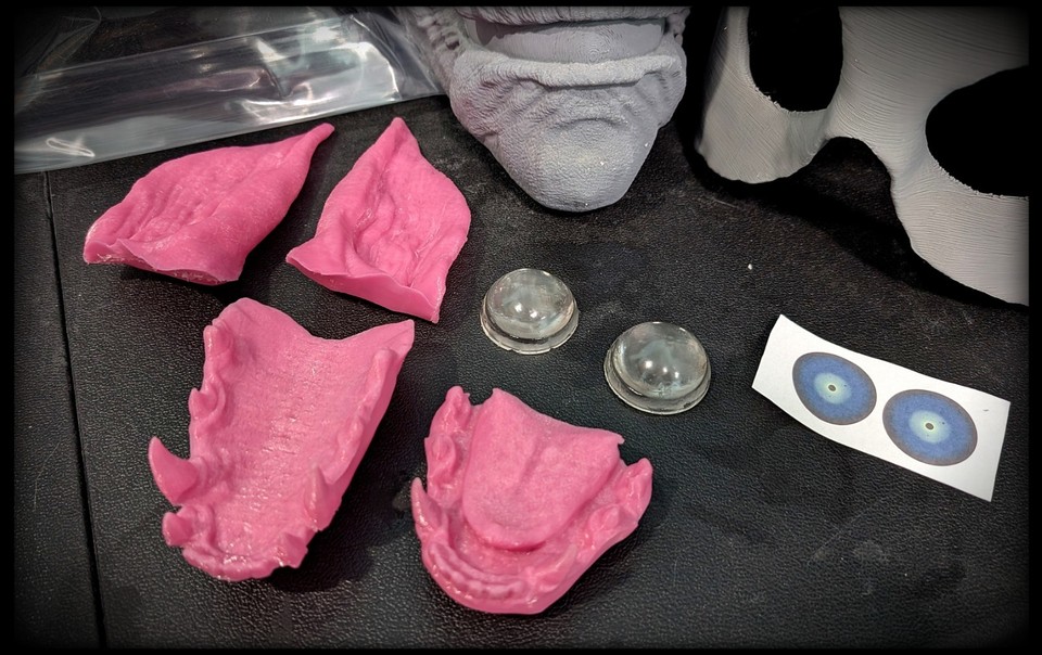 Underworld Lycan Head Prop Kit Blank | eBay