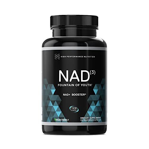 HPN Supplements NAD3 NAD+ Booster | Value Size 2 Month Supply 120 ...