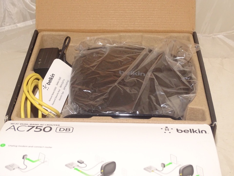 BELKIN AC750 WIFI DUAL-BAND AC ROUTER | eBay