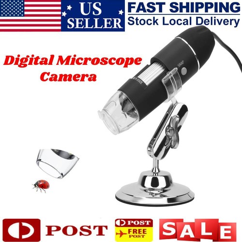 Mini USB 1600X Handheld Portable Microscope Wired Digital Microscope ...