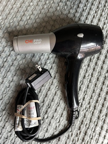 CHI Pro Low EMF Professional Hair Dryer 1800 Watts GF1505 Works | eBay