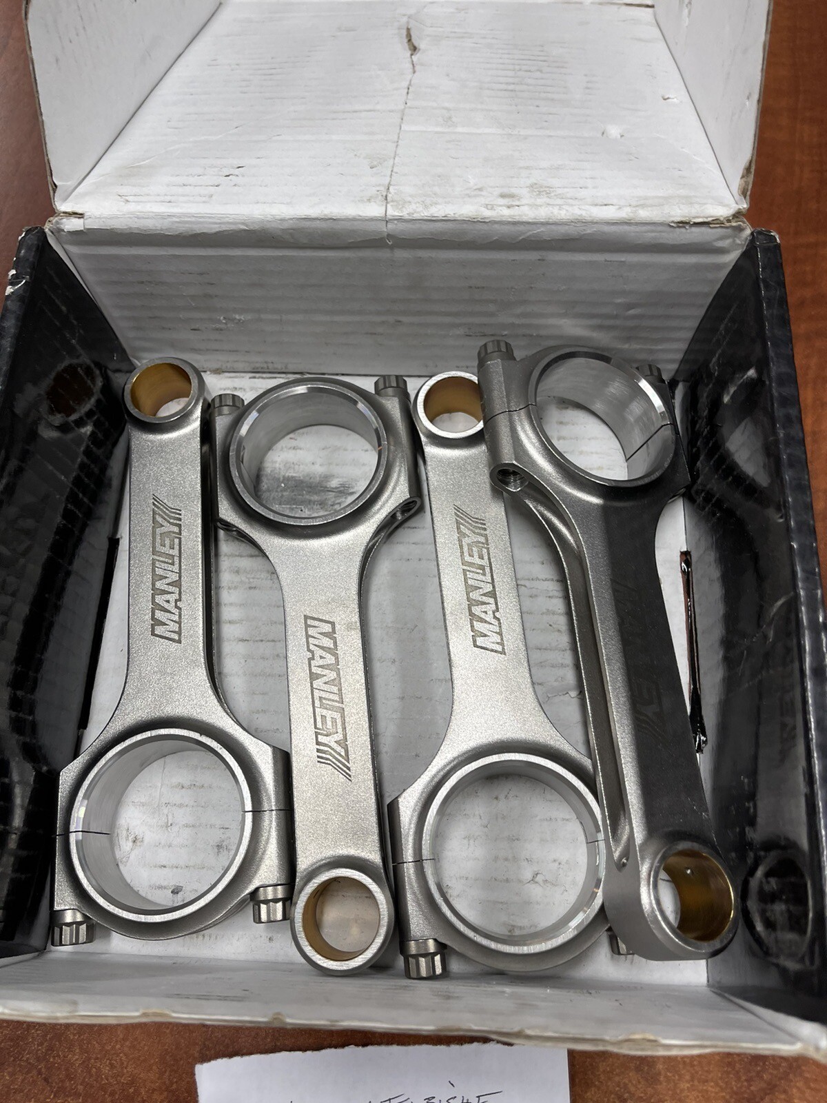 Manley Mitsubishi 2.0 H Beam Connecting Rod Set Of 4 | 140224 | Steel ...