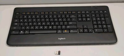 Logitech K800 Illuminated Wireless Keyboard With Dongle | eBay