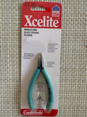Xcelite 84CGV Full Flush cutting Taper nose Pliers 4.25" NOS | eBay