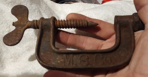 AWESOME CAST C-Clamp Leaf Spring Grease Gun Service FORD T A B great ...