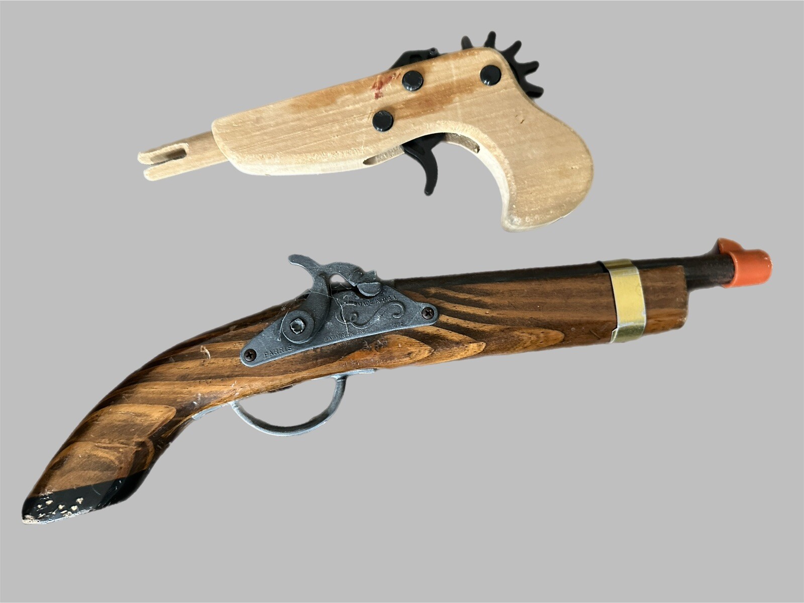 Kentucky Flintlock Pistol Replica Gun Shoots Caps Wes… - Gem