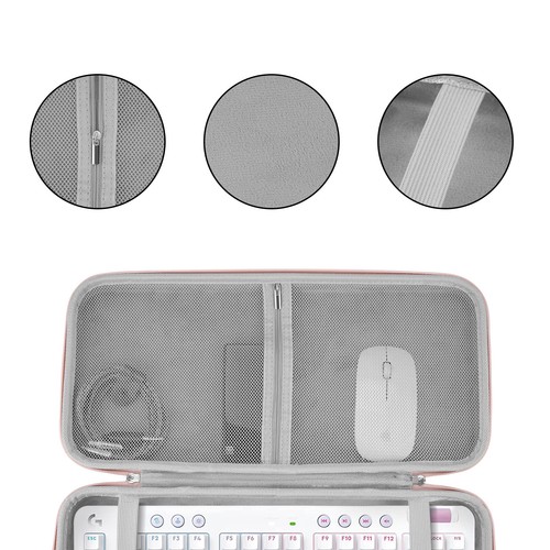 Geekria Tenkeyless Keyboard Case, Hard Shell Travel Carrying Bag for 87 ...
