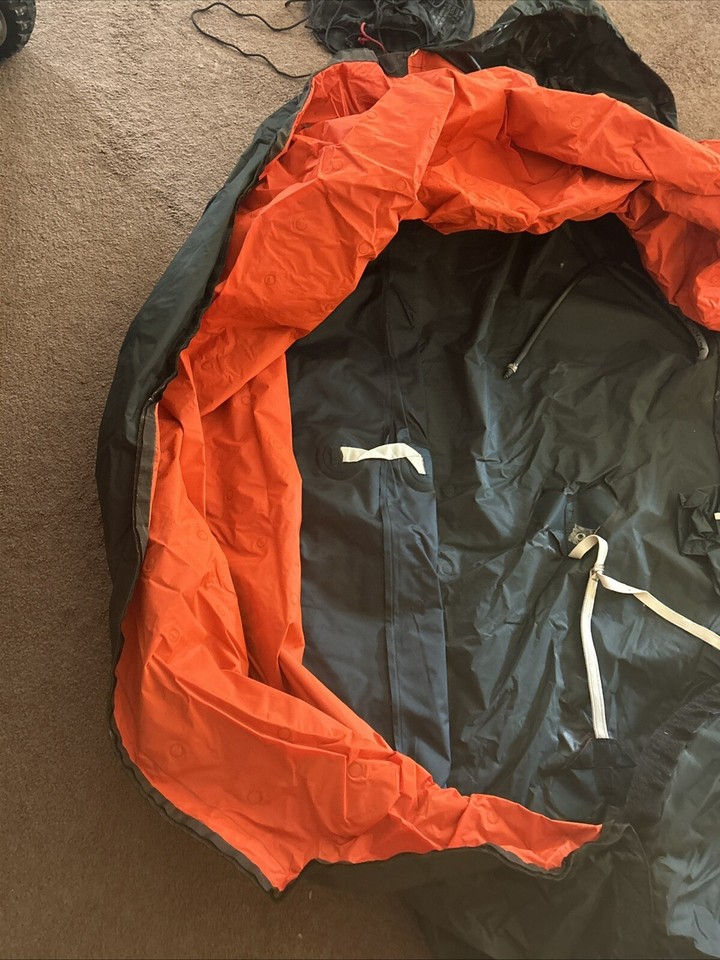 US Air Force LRU-16/P Pilots One Man Survival Life Raft Sea Anchor USAF ...