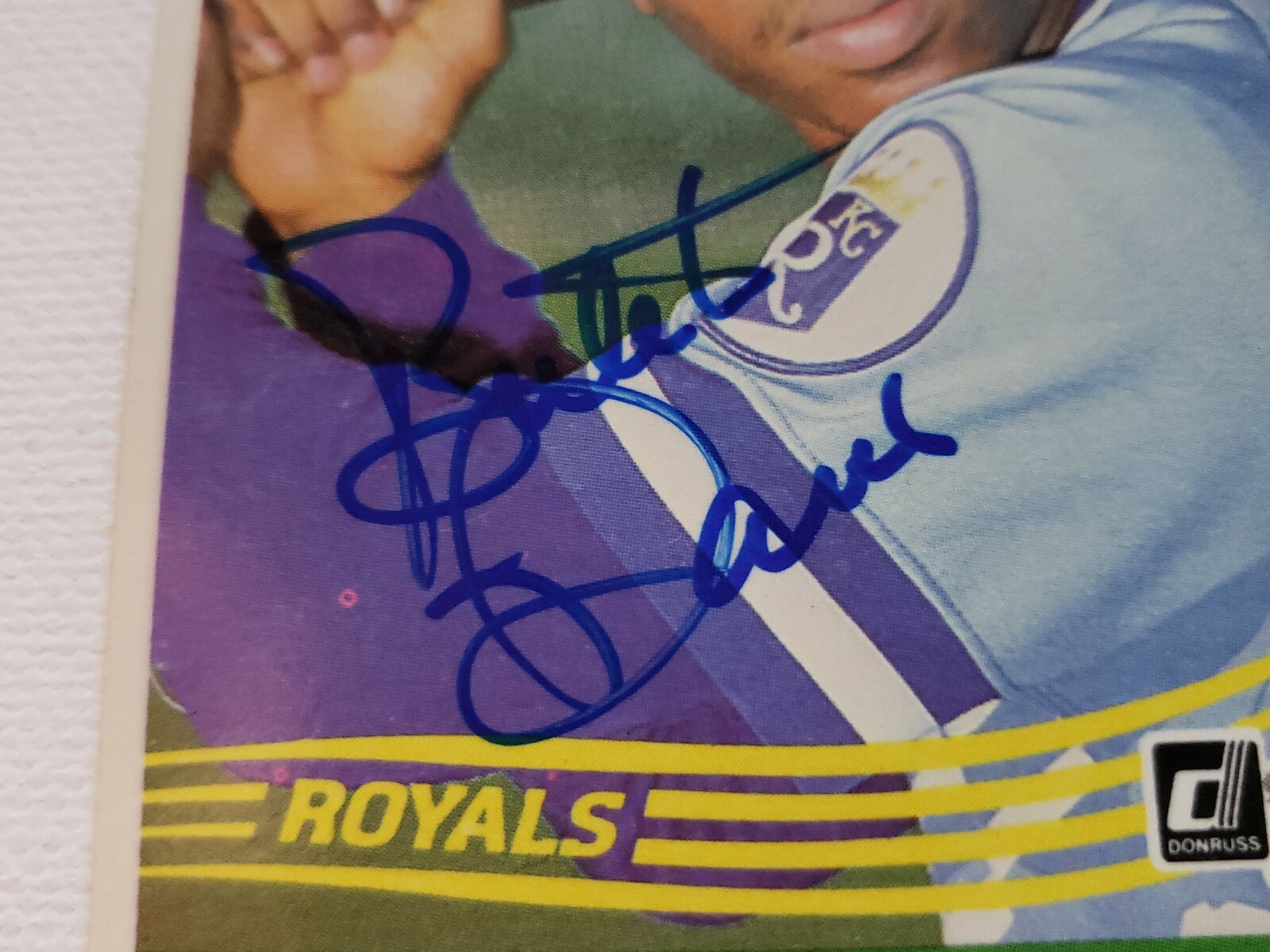 1984 Donruss Butch Davis Autograph Card Royals Rangers Orioles Pirates ...