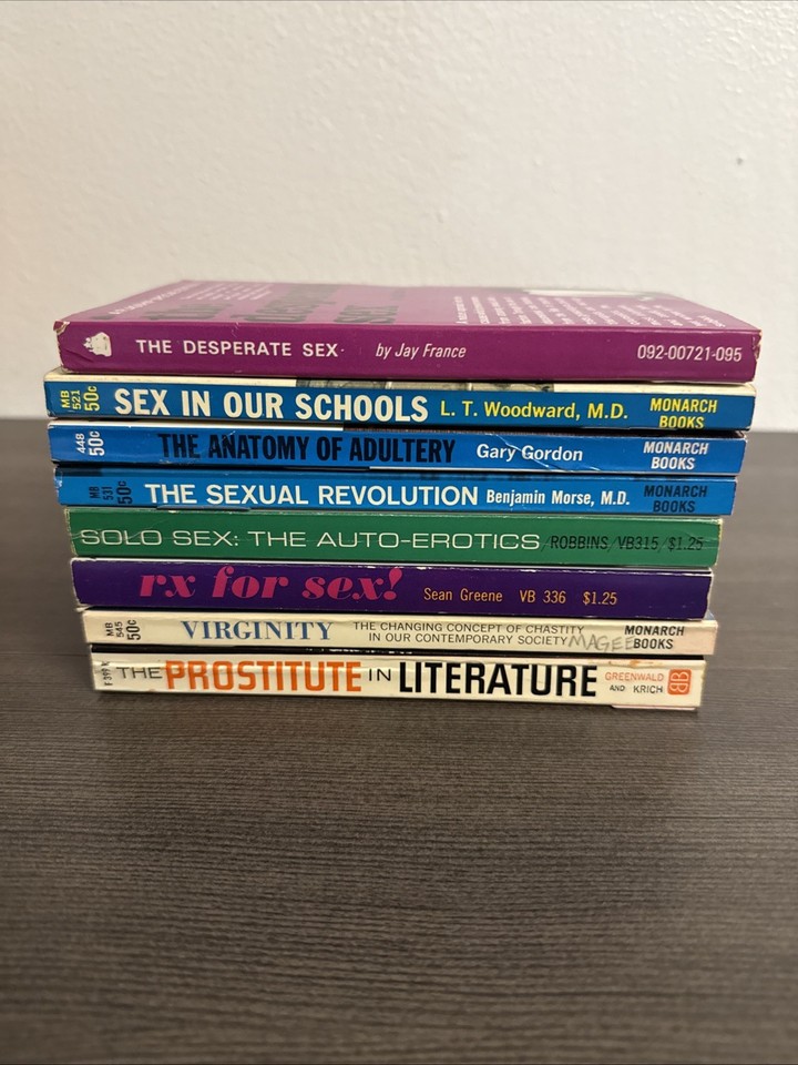 Vintage Sleaze Pulp Paperback Lot Rare Great Condition | eBay