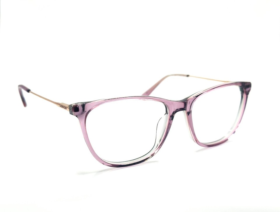 AUTHENTIC CALVIN KLEIN CK18706 535 Crystal Mauve Laminate Eyeglasses ...