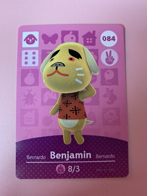 Animal Crossing Series 1 - Benjamin 084 - Near Mint - Unscanned | eBay