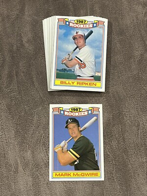 1988 Topps 1987 Rookies Complete Set 1-22 NM-MT Mark McGwire | eBay