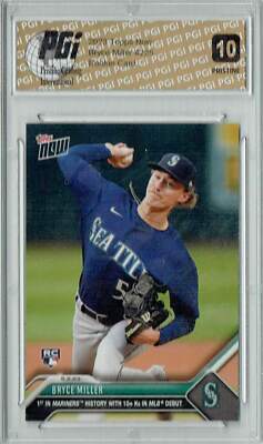 Bryce Miller 2023 Topps Now #225 PRISTINE Rookie Card PGI 10 | eBay