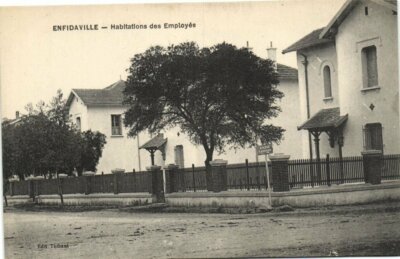 CPA AK TUNISIE ENFIDAVILLE - Habitations de Employes (161951) | eBay