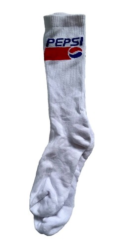 VTG Pepsi Crew Socks Iconic blue and red Pepsi logo, cool Mid-calf ...