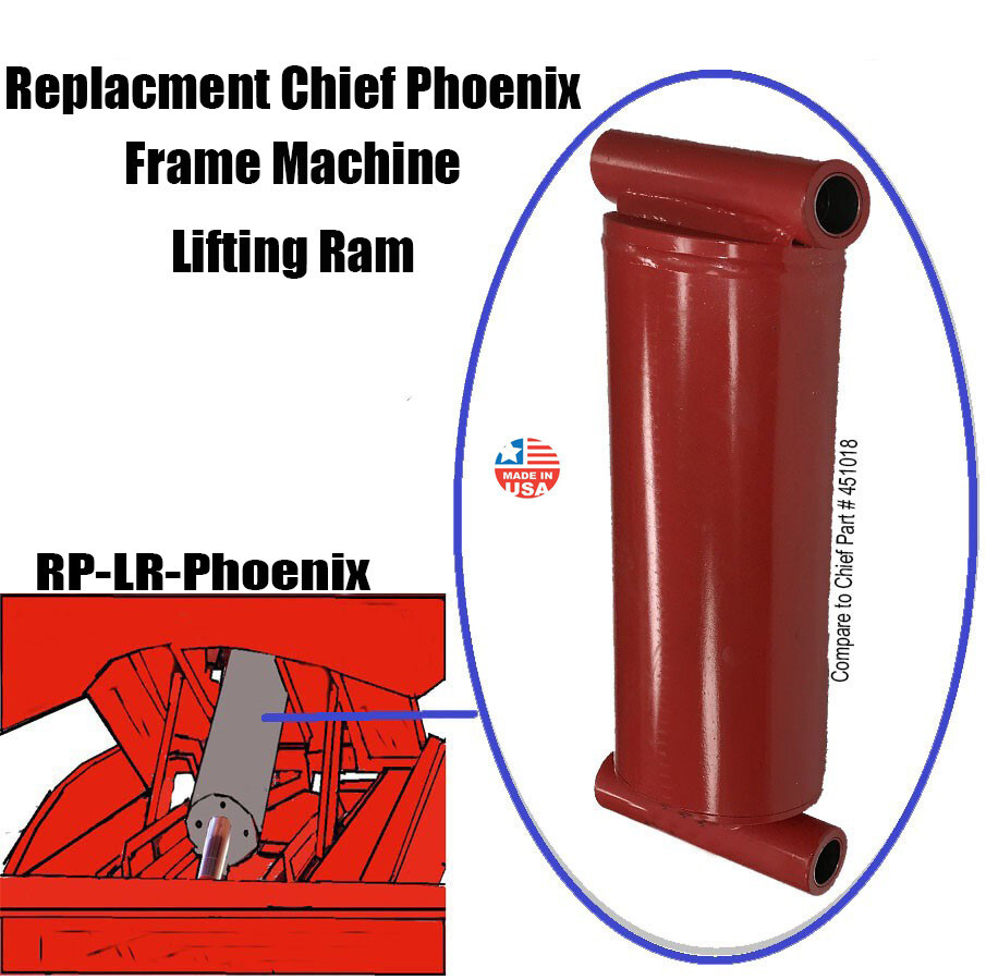 Replacement Chief Phoenix Frame Machine Lift Ram - Hydraulic Cylinder ...