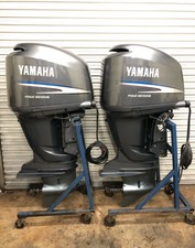 Yamaha 225hp Pair F225 OUTBOARD Motor Twin 225 HP Four Stroke EFI 200 ...