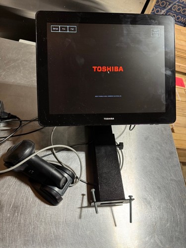 Toshiba 6200-105 POS System - 2 Monitors, Cash Drawer, Scanner, Pole ...