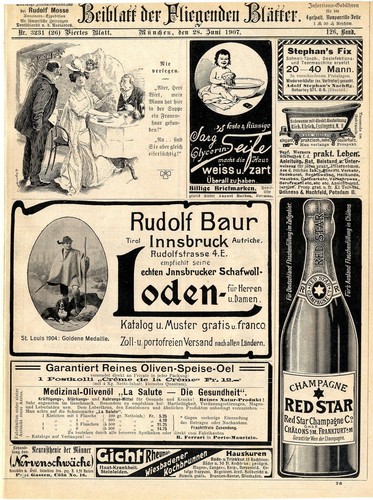 Red Star Champagne Co.Châlons s.M./Frankfurt a.M. Ultramobil- Ges ...