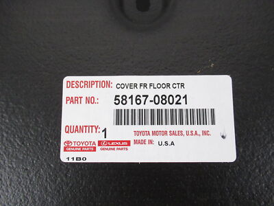 Genuine OEM Toyota 58167-08021 Lower Cover 2011-2020 Sienna | eBay
