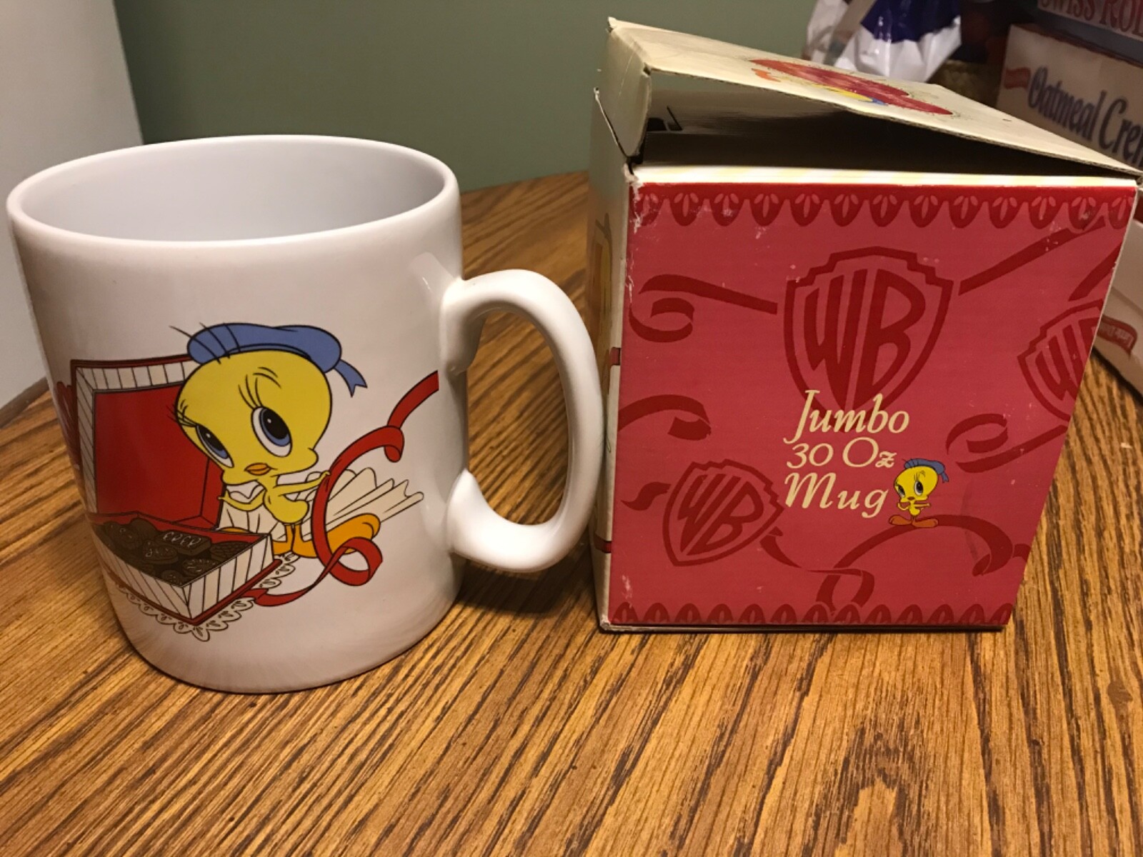 Large Tweety Bird Mug, 30 oz. 5” tall Mom Theme, Warner Brothers | eBay