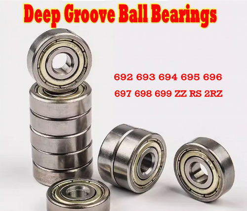 1pcs Shielded Deep Groove Ball Bearings Bearing Steel 692 693 694 695 ...