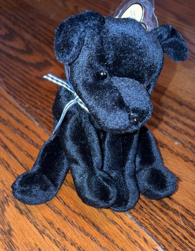 1998 TY Beanie Baby Luke the Black Labrador Dog With Tags | eBay