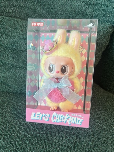 Pop MART Labubu The Monsters Lets Checkmate Queen Vinyl Plush SEALED ...