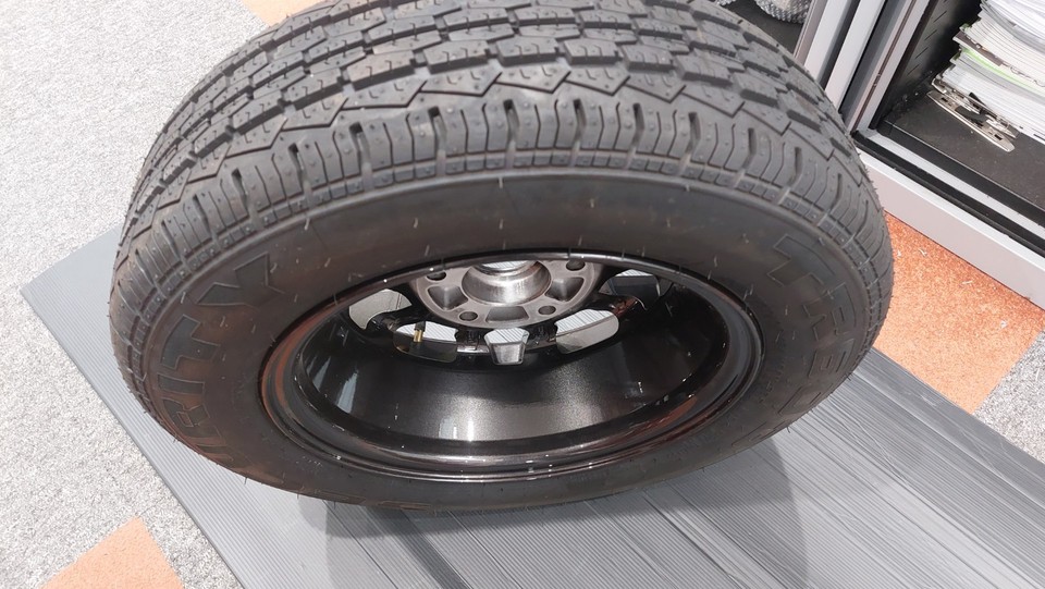 Brian James Alloy Wheel 12" and Tyre, Brand New, Anthracite Official ...