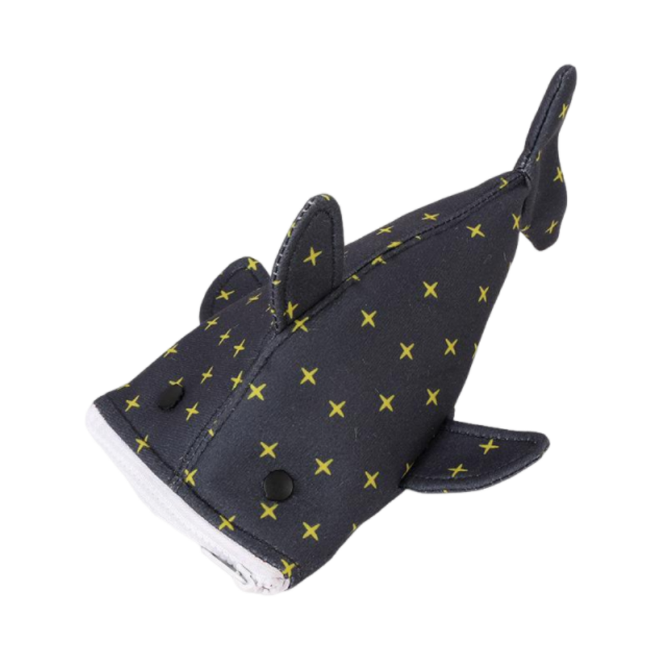 Kawaii Pencil Pouch Lightweight Pencil Holder Shark Pencil Case Office ...