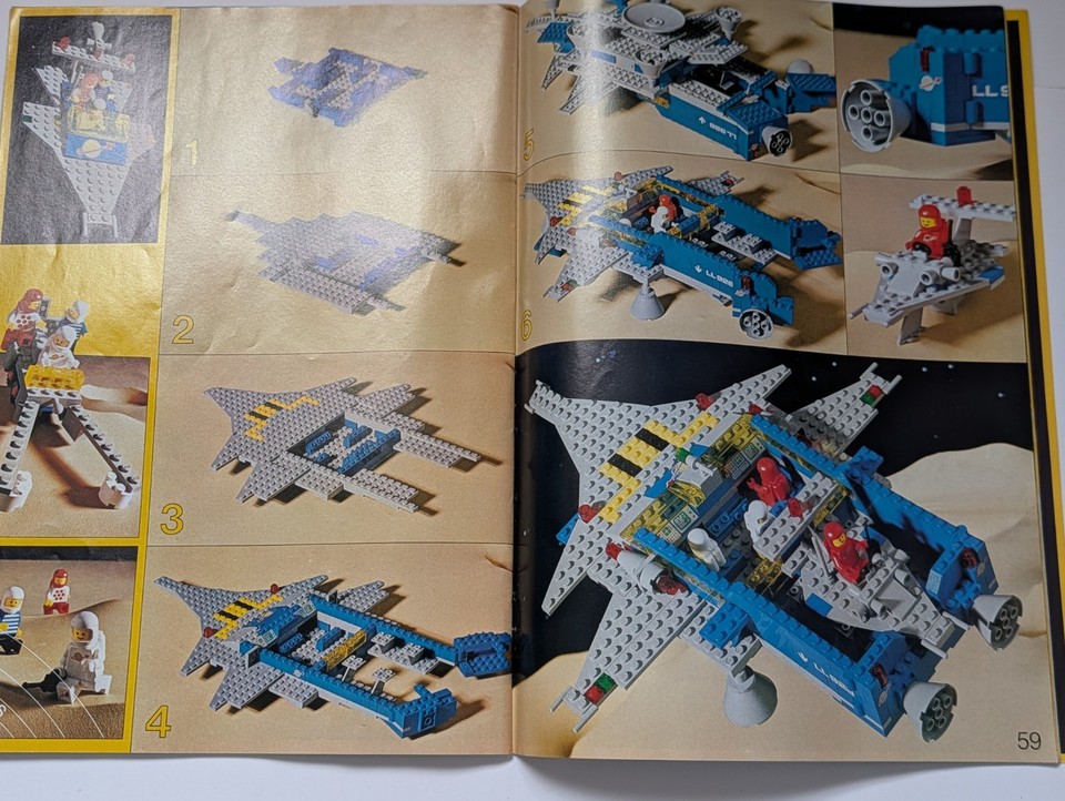 Vintage LEGO Idea Book 6000 (1979) – Classic LEGOLAND Theme – Rare ...