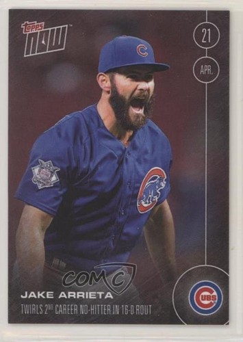 2016 Topps Now Topps Online Exclusive /1808 Jake Arrieta #30 | eBay