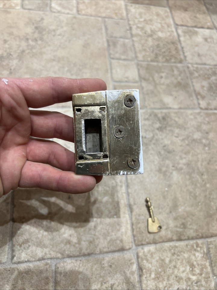 Chubb 4L67 Polished Brass Rim Deadlock VGC | eBay UK