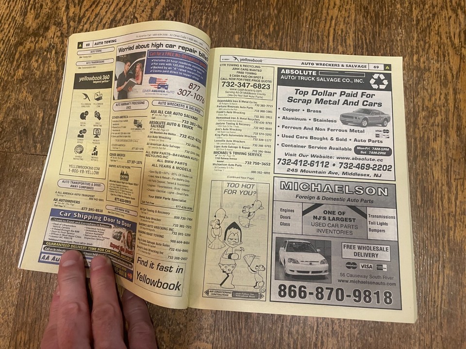 Middlesex County New Jersey Yellow Pages Phone Book 2013 2014 Franklin ...
