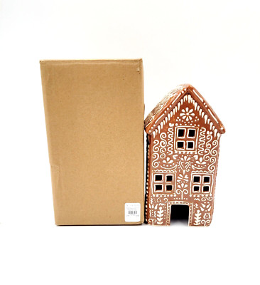 Pottery Barn Gingerbread Village House TALL Christmas NEW | eBay
