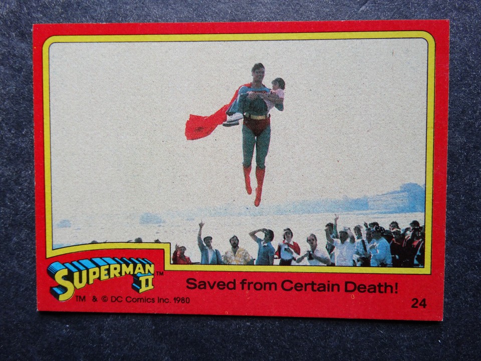 1980 Topps Superman II 2 Movie Trading Card Complete Your Set U You ...