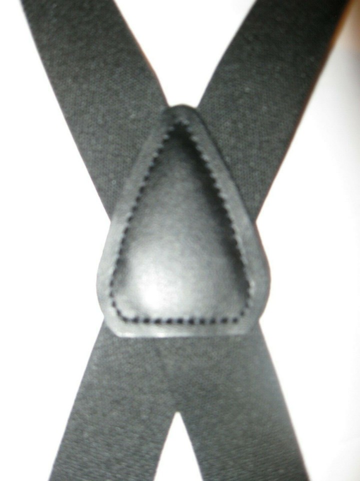 Men's Suspenders, X Style, Strong Clips, Snaps, USA Made | eBay