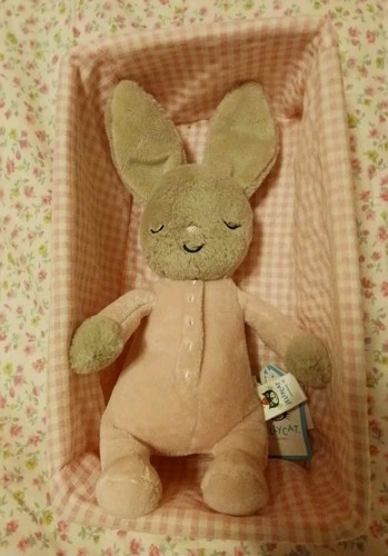 NEW Jellycat Rock A Bye Bunny/Rabbit With Basket 8 Inches | eBay