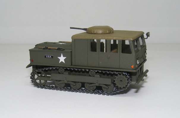 1/72 Tractor 13ton High Speed M5a1 - Ready Built Resin Model by Fankit ...